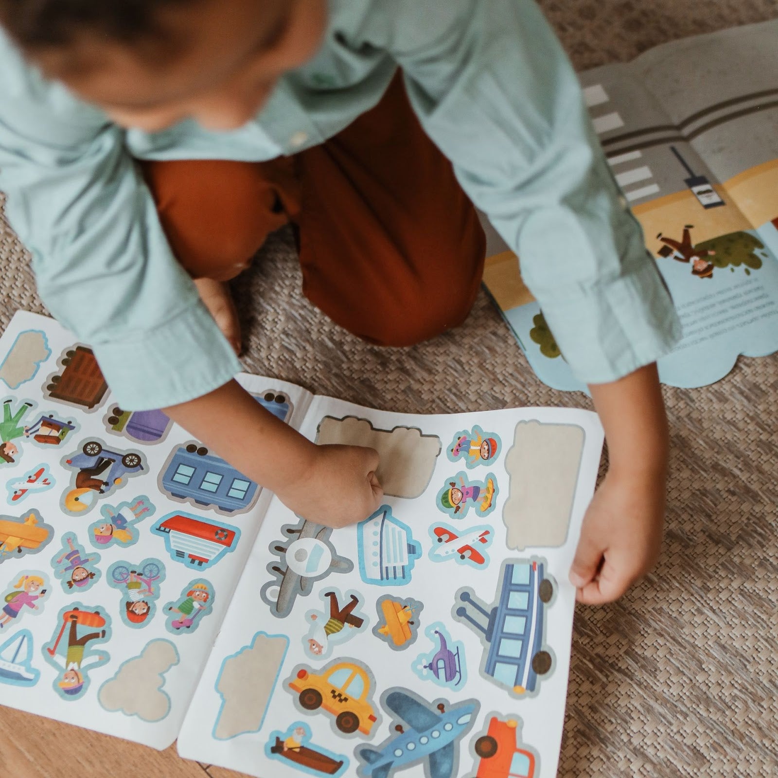 Sticker Book - The Toy Wagon