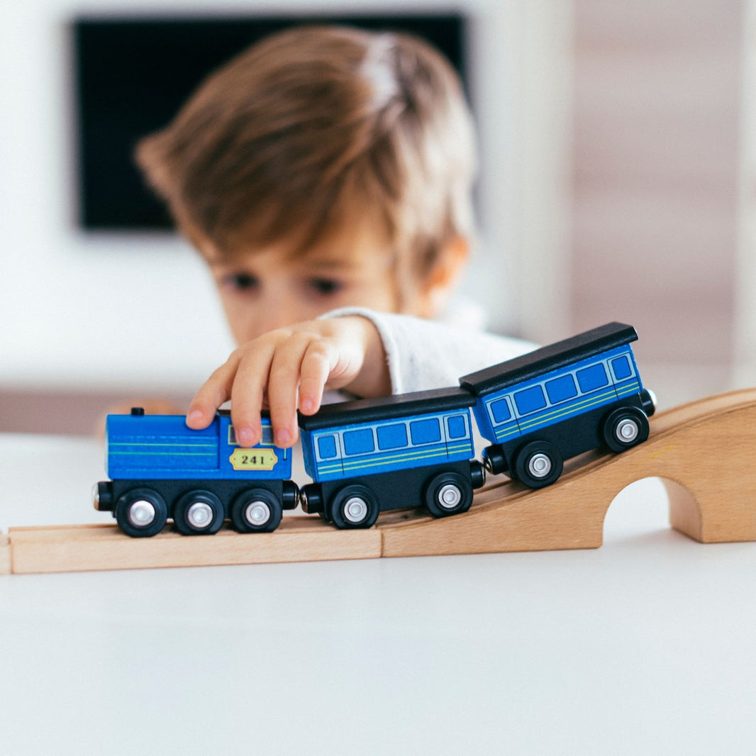 Train Toys | Wooden Train Set - The Toy Wagon