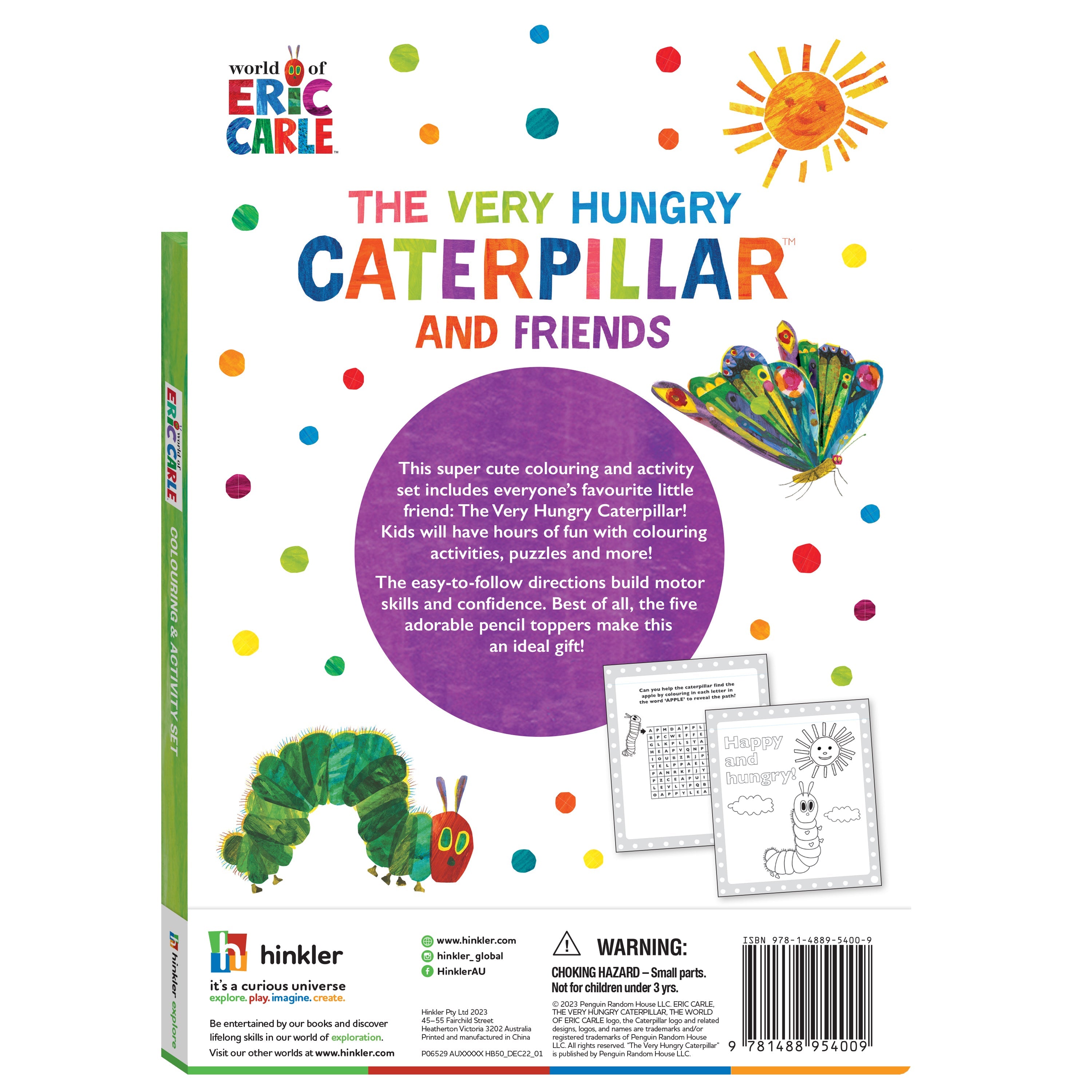 5-Pencil Set: The Very Hungry ColouringÃ‚Â & Activity Kit