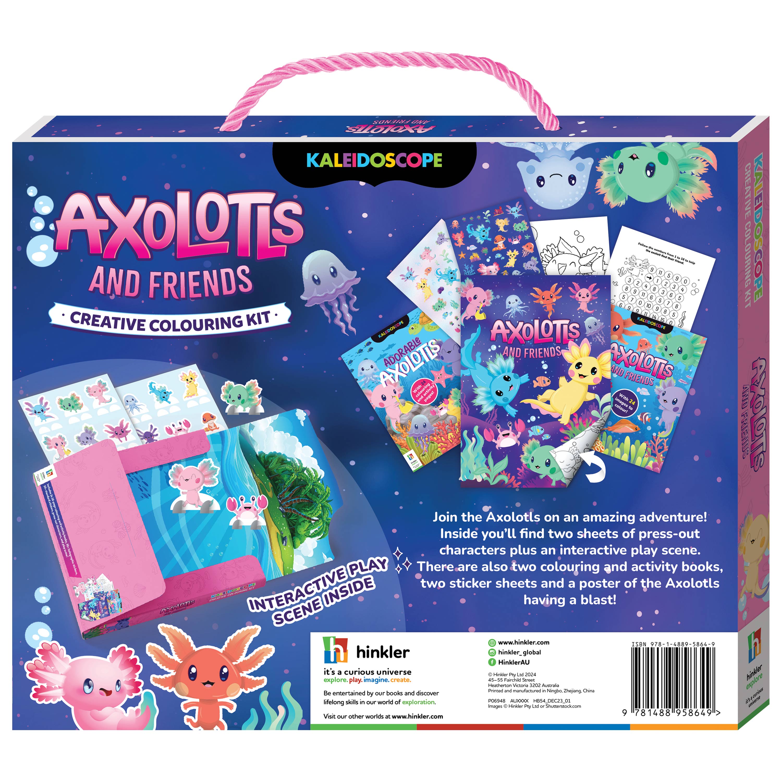 Axolotls & Friends Creative Colour and Activity Set