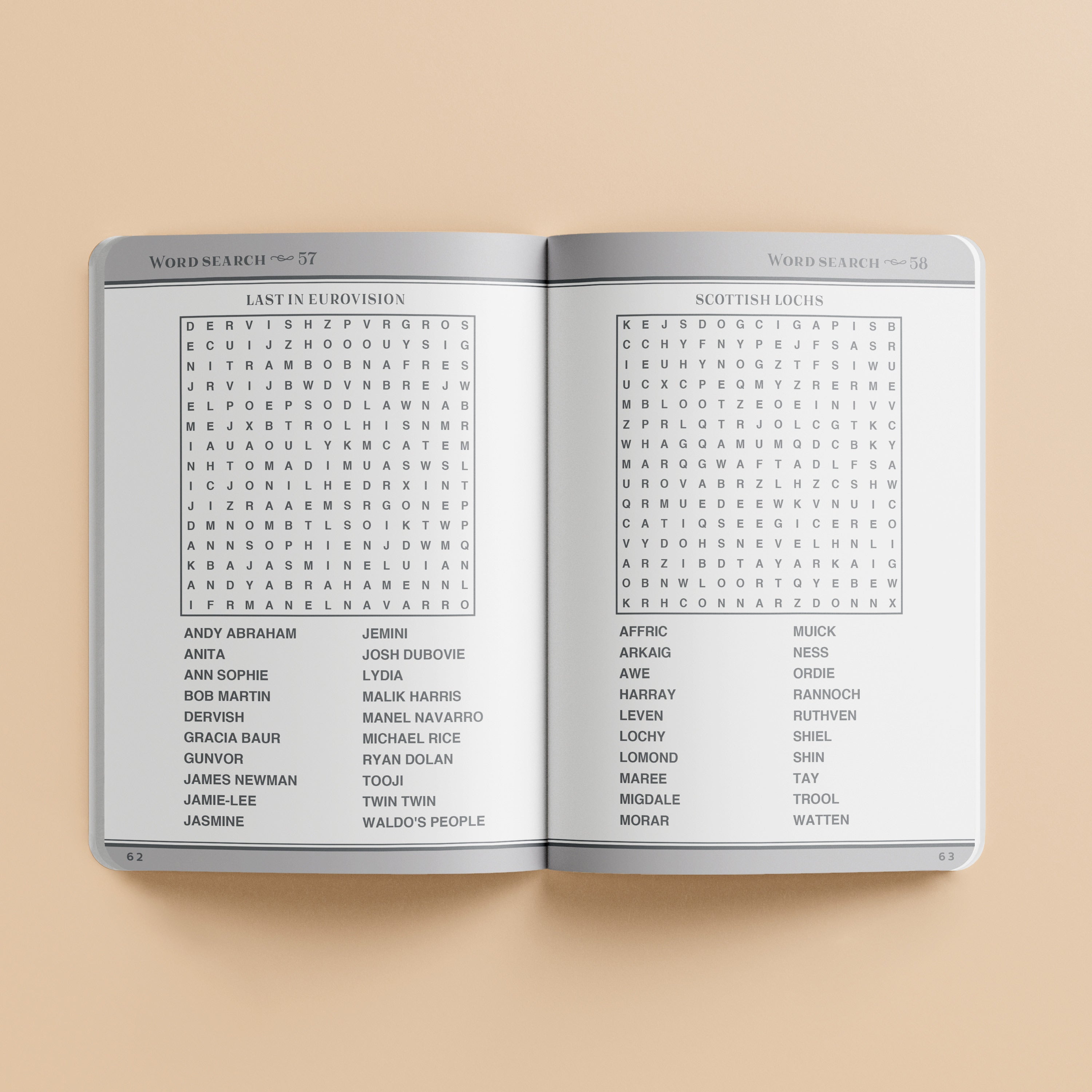 Classic Puzzles Word Search