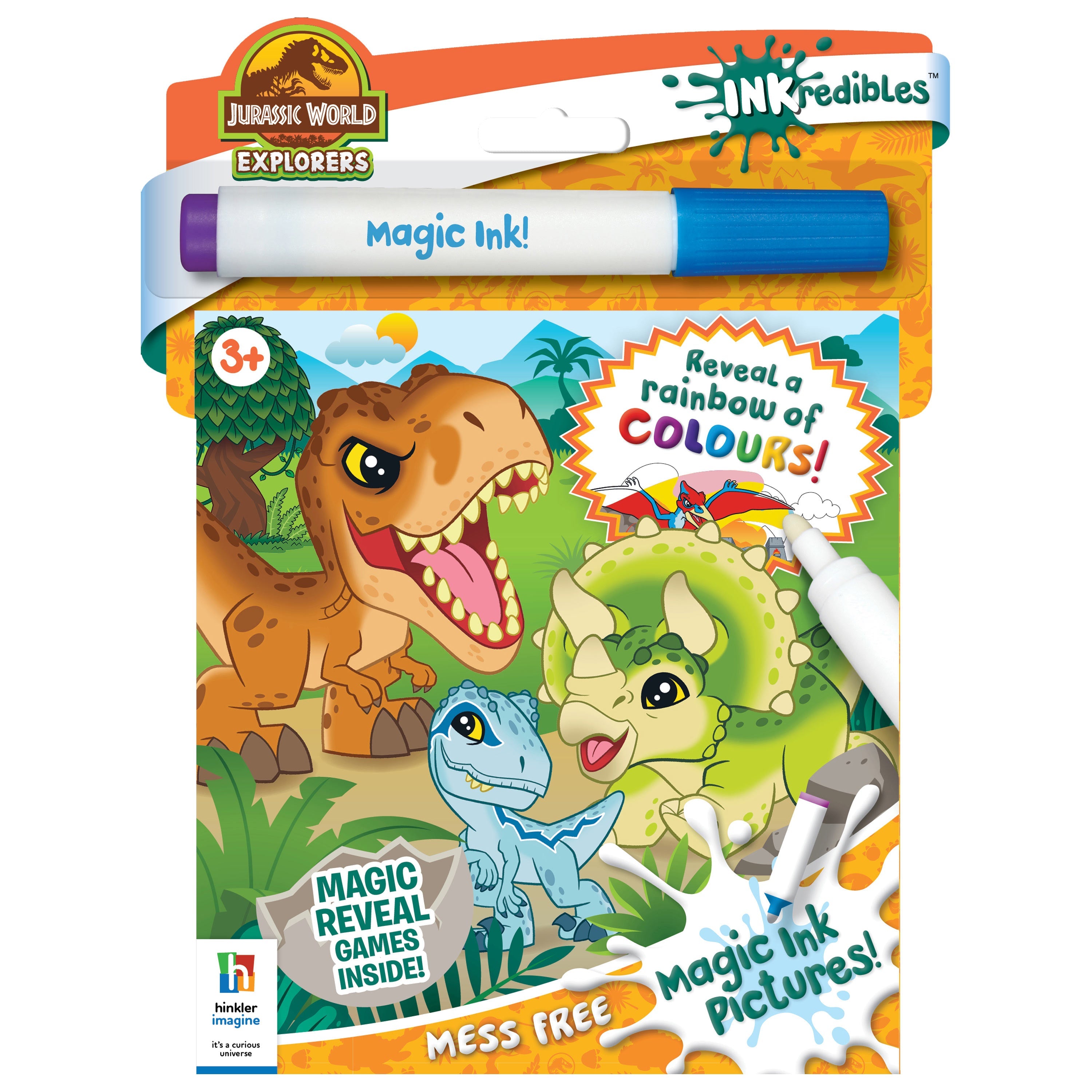 Inkredibles Magic Ink Jurassic Park