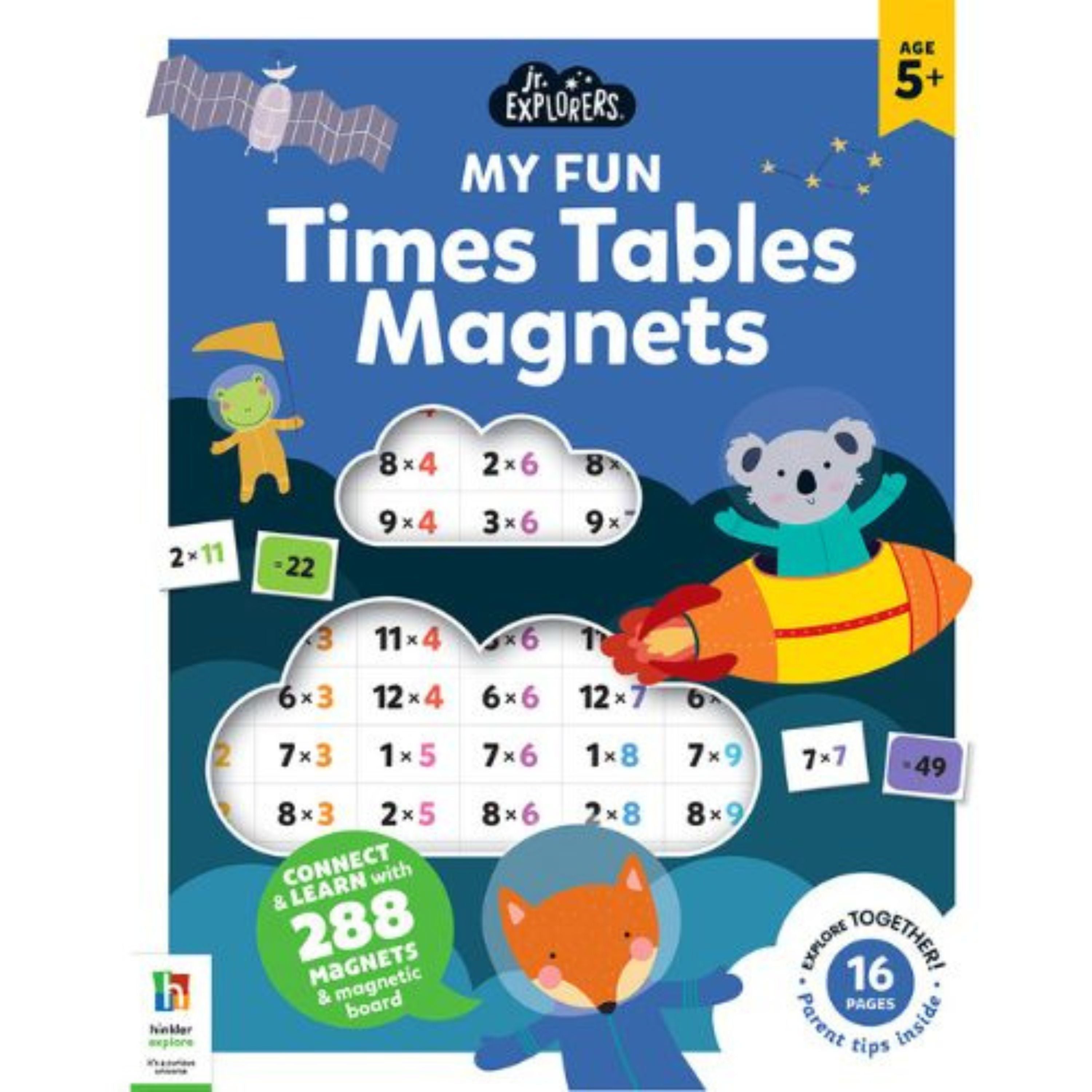 Junior Explorers Magnetic Books: Times Tables