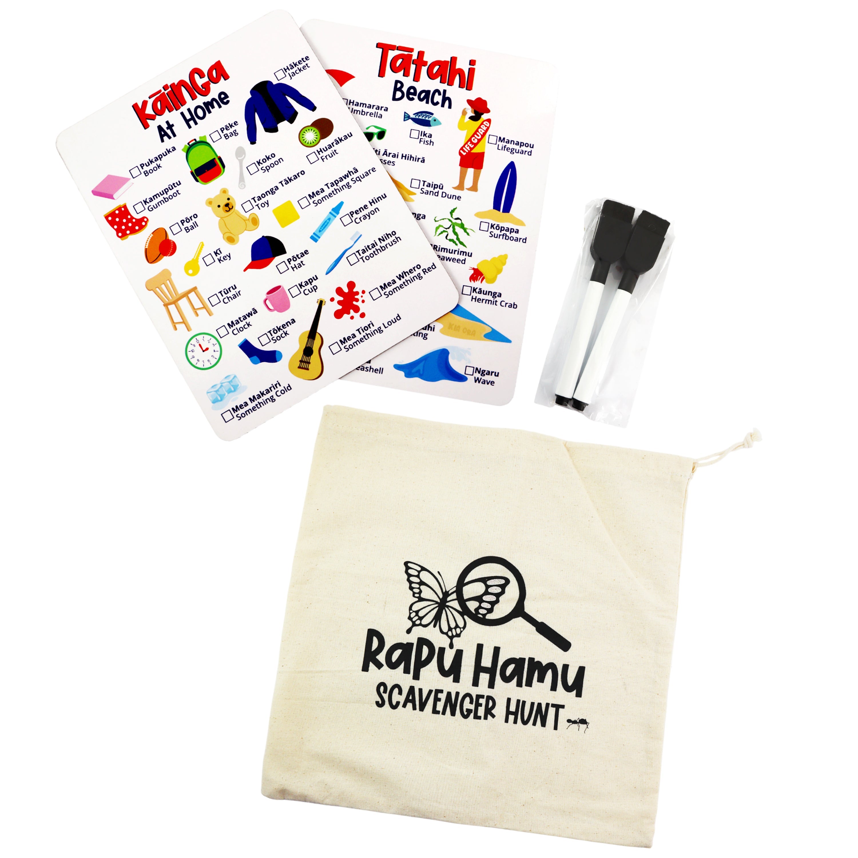 NZ Te Reo Maori Rapu Hamu (Scavenger Hunt)