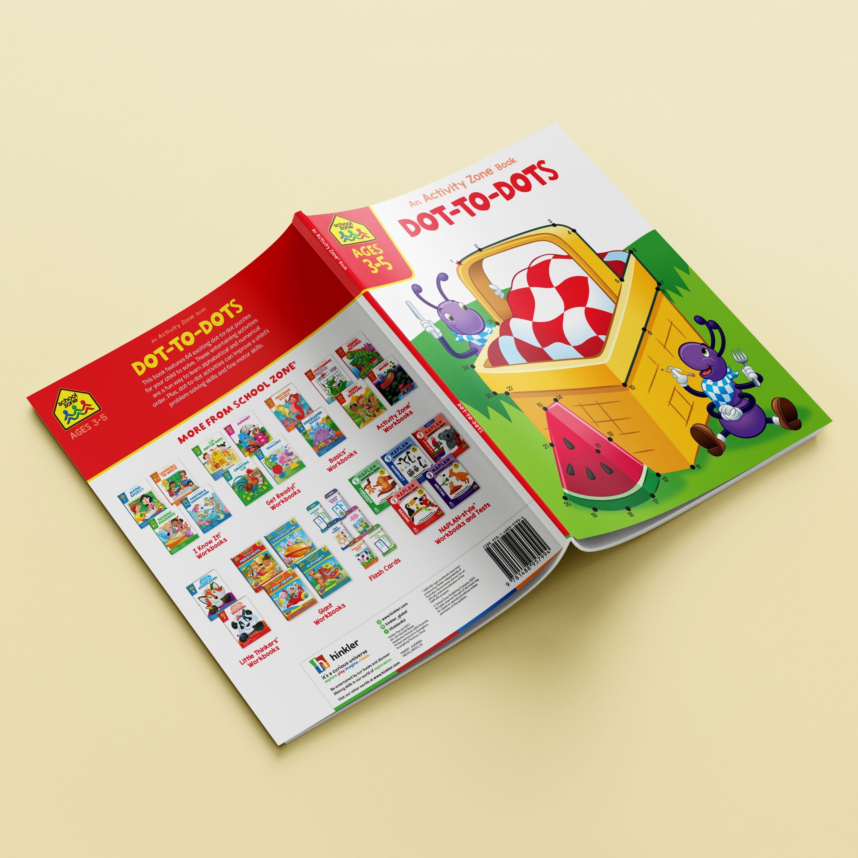 School Zone Activity Zone Dot to Dot