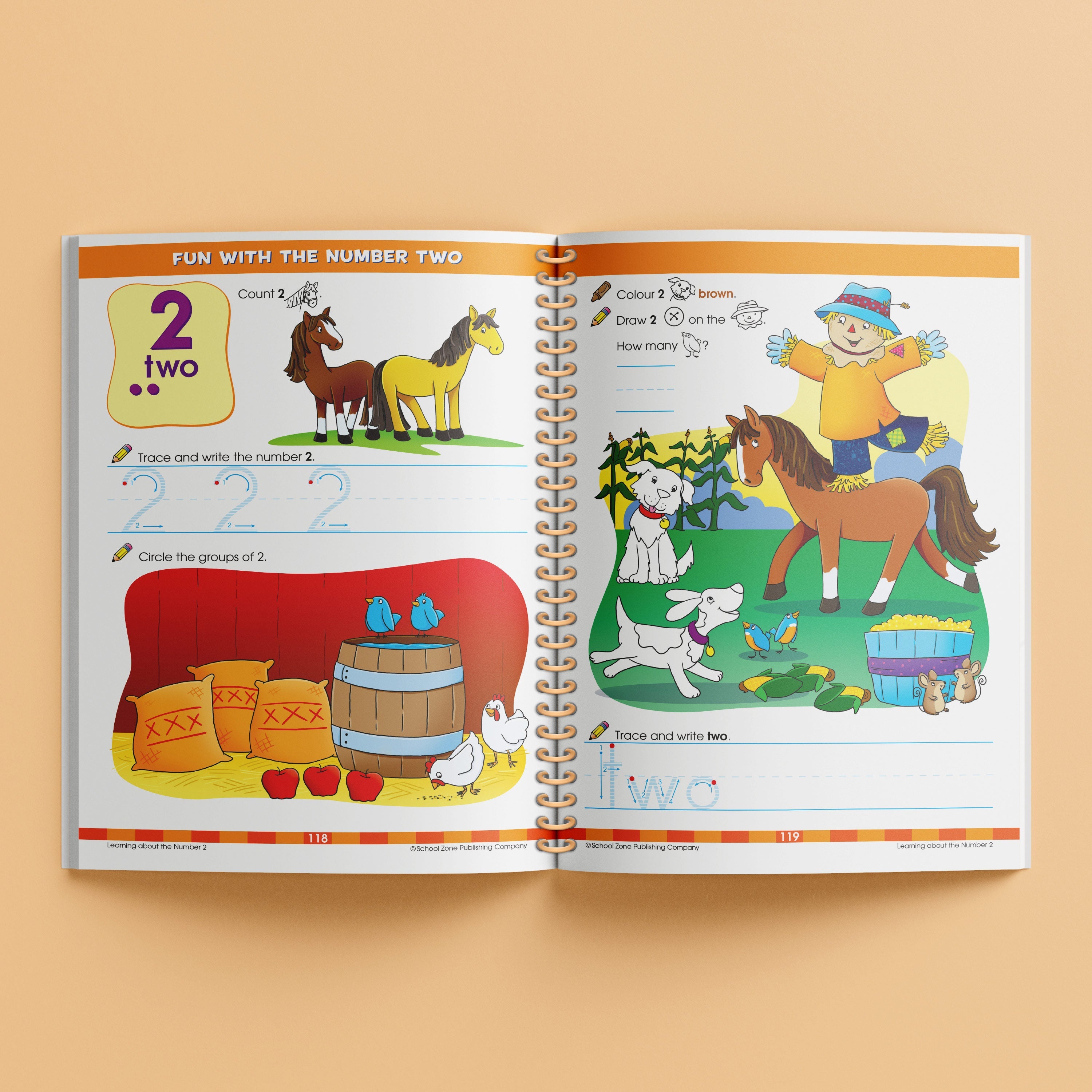 School Zone Big Kindergarten Workbook