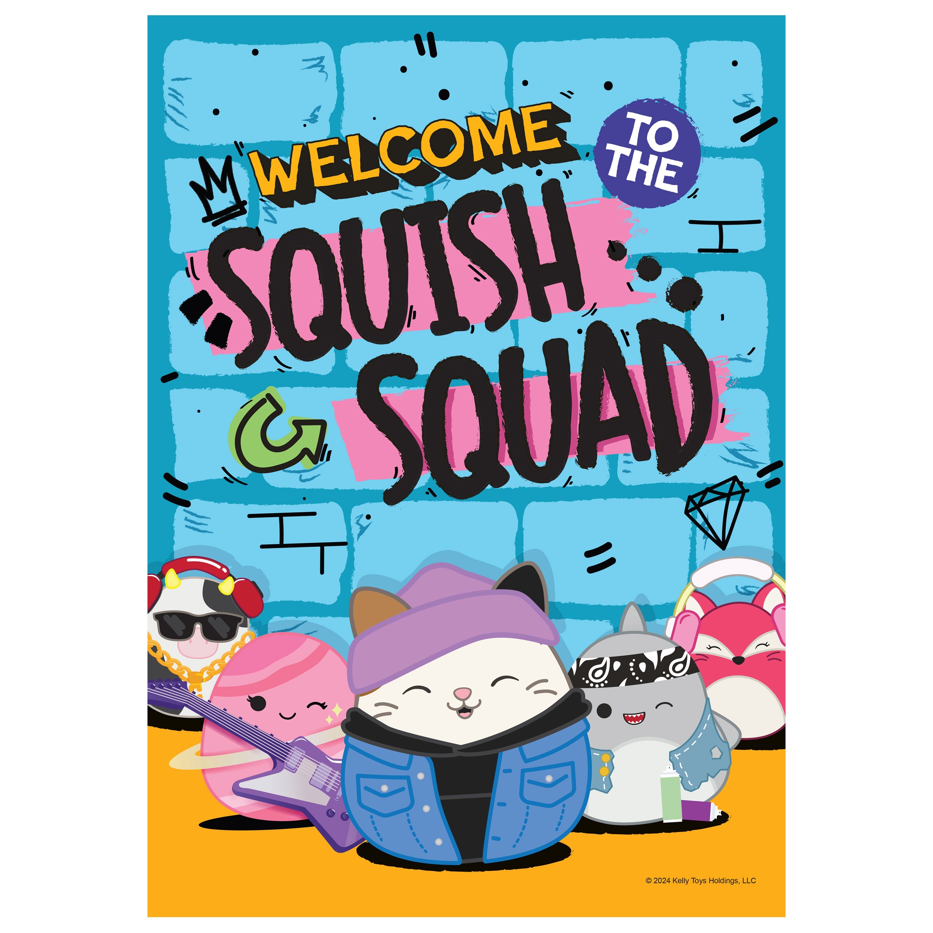 Squishmallows Creative Colouring and Activity Set