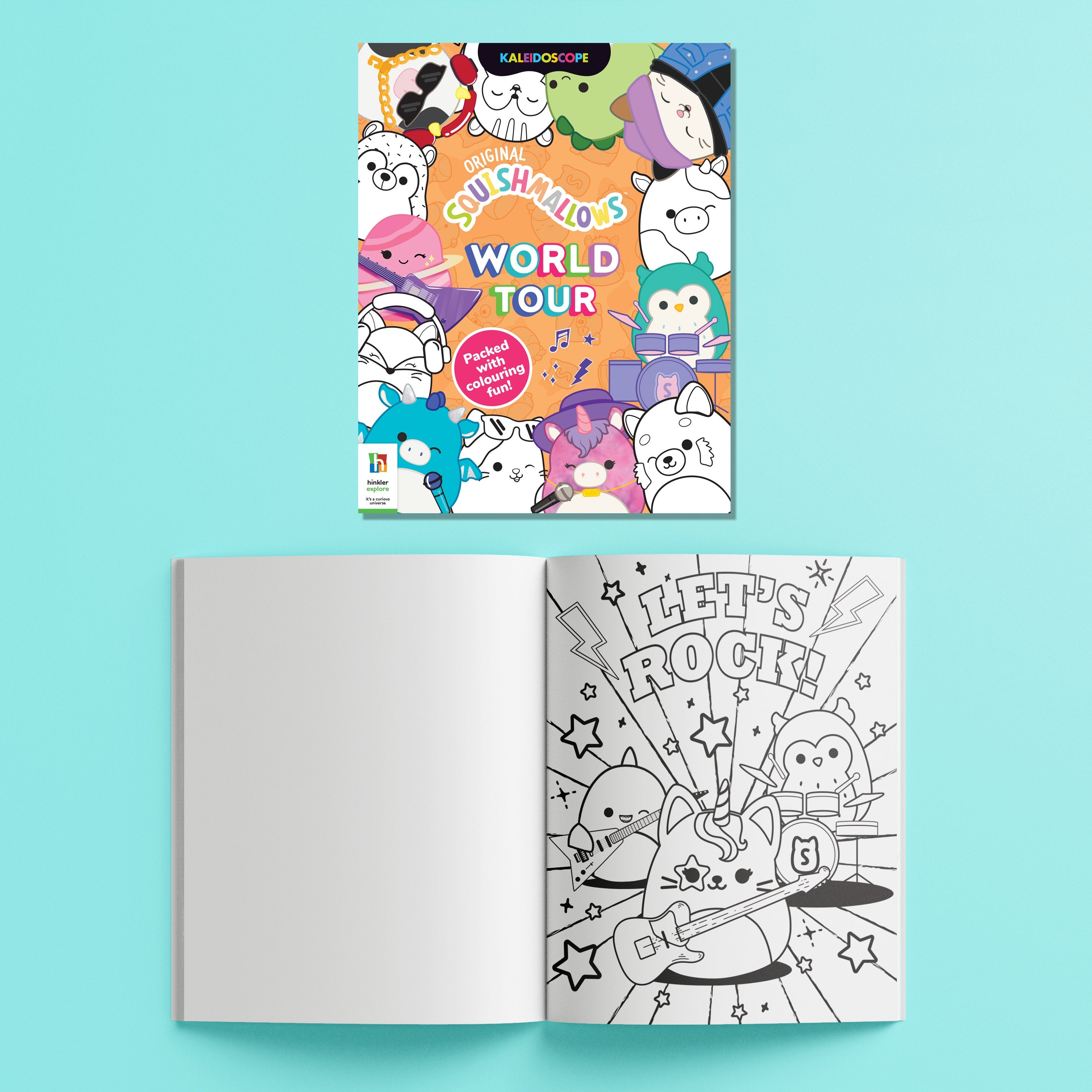 Squishmallows Creative Colouring and Activity Set