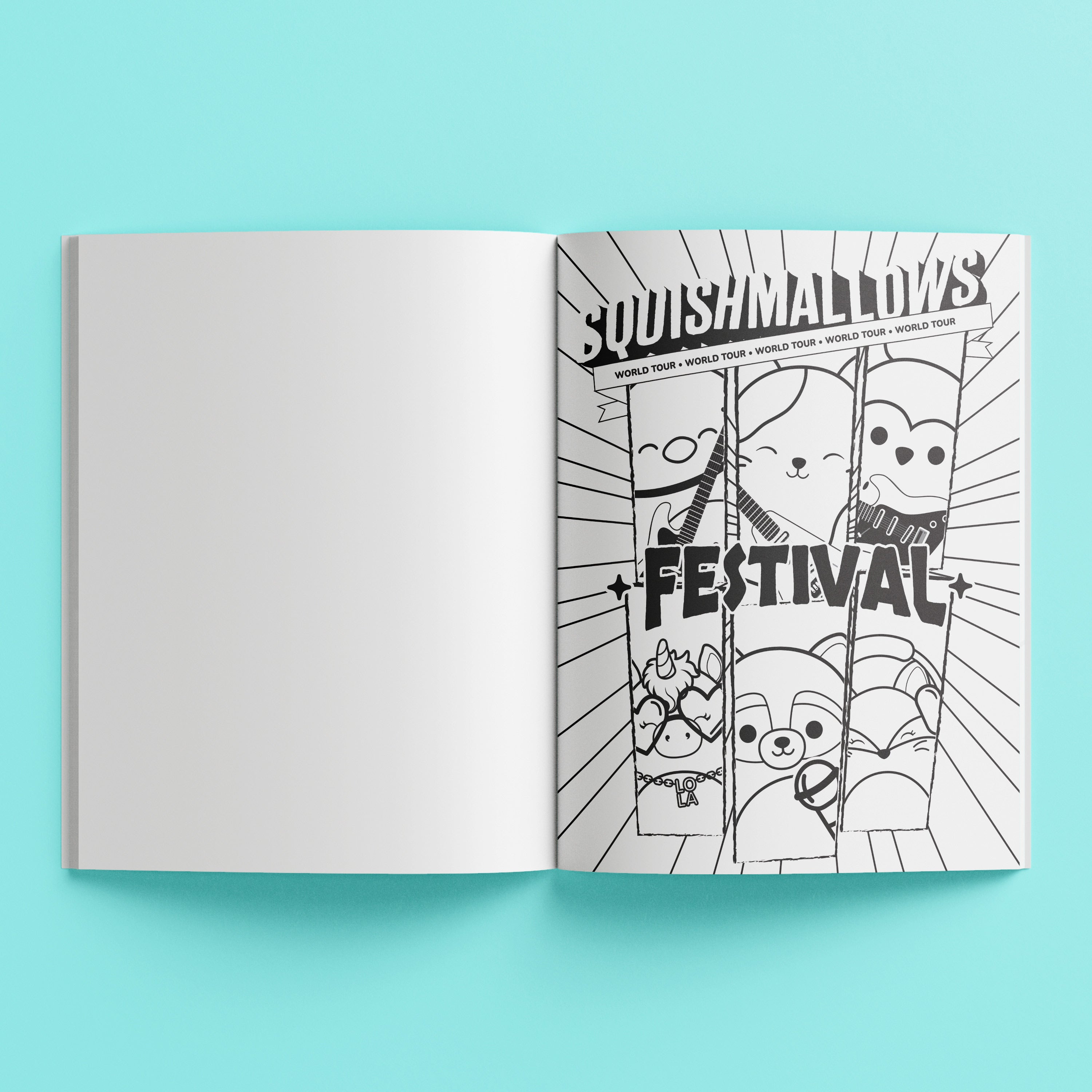 Squishmallows Creative Colouring and Activity Set