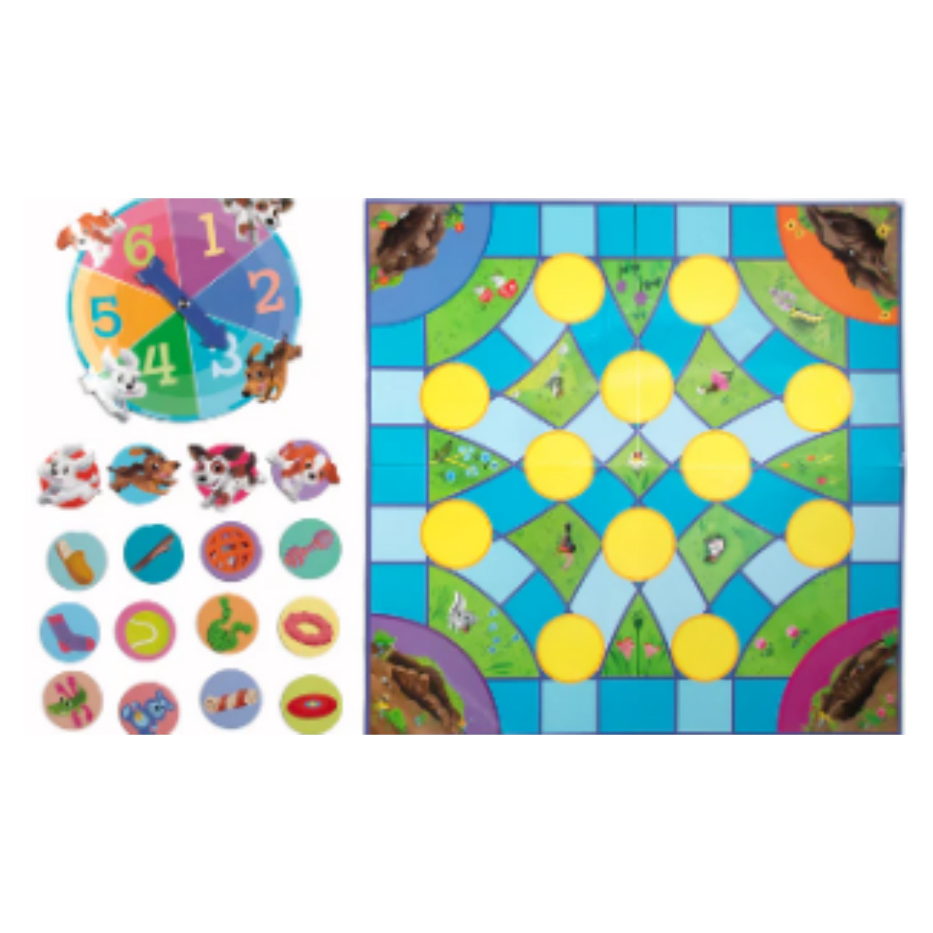 eeBoo Puppy Fuffle Shaped Board Game