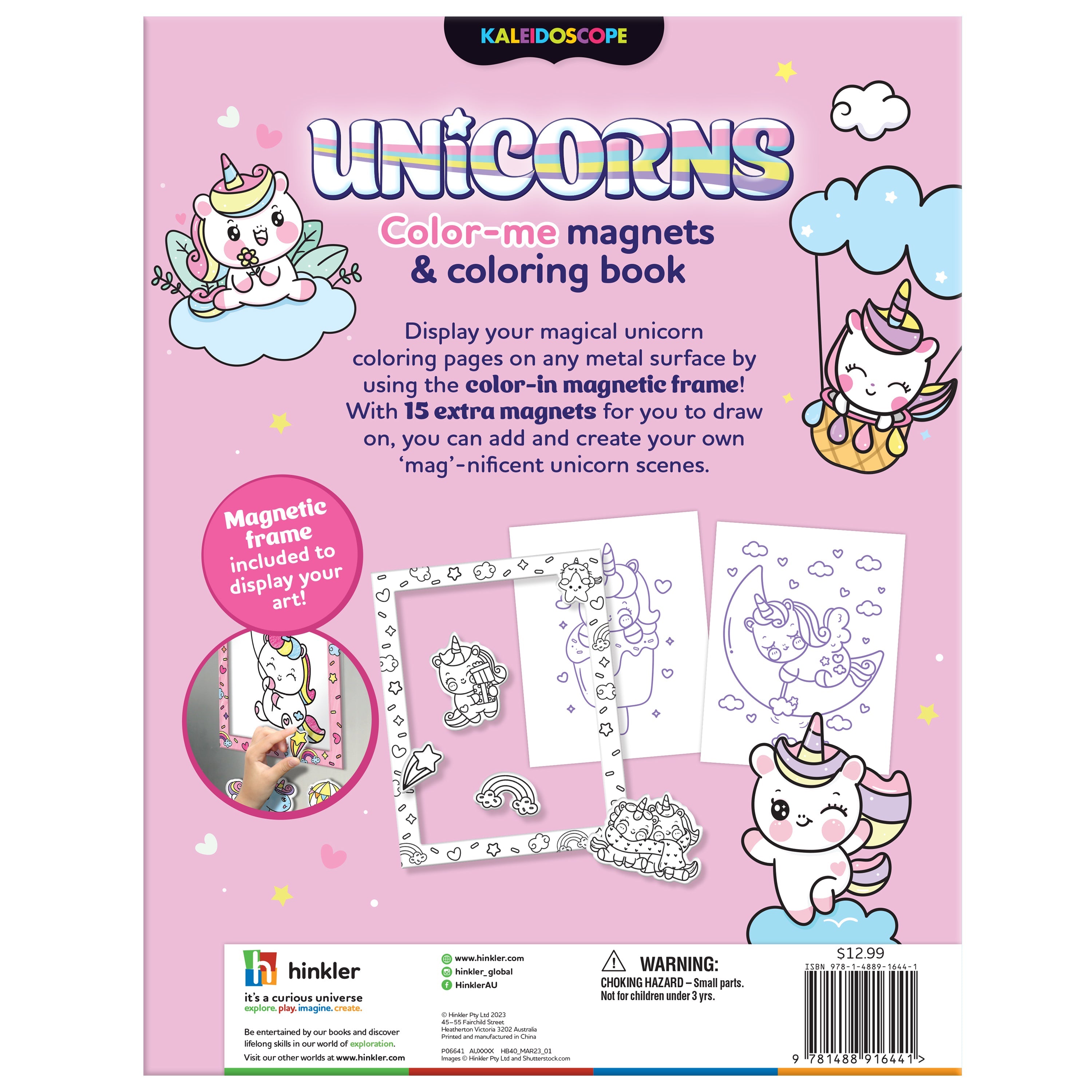 Colour-Me Magnets: Unicorns
