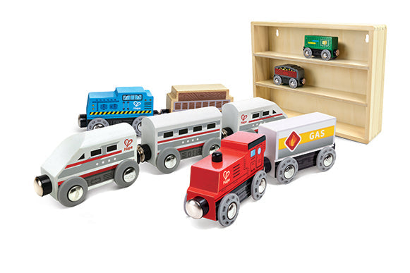 Hape Wooden Trains Collection Set