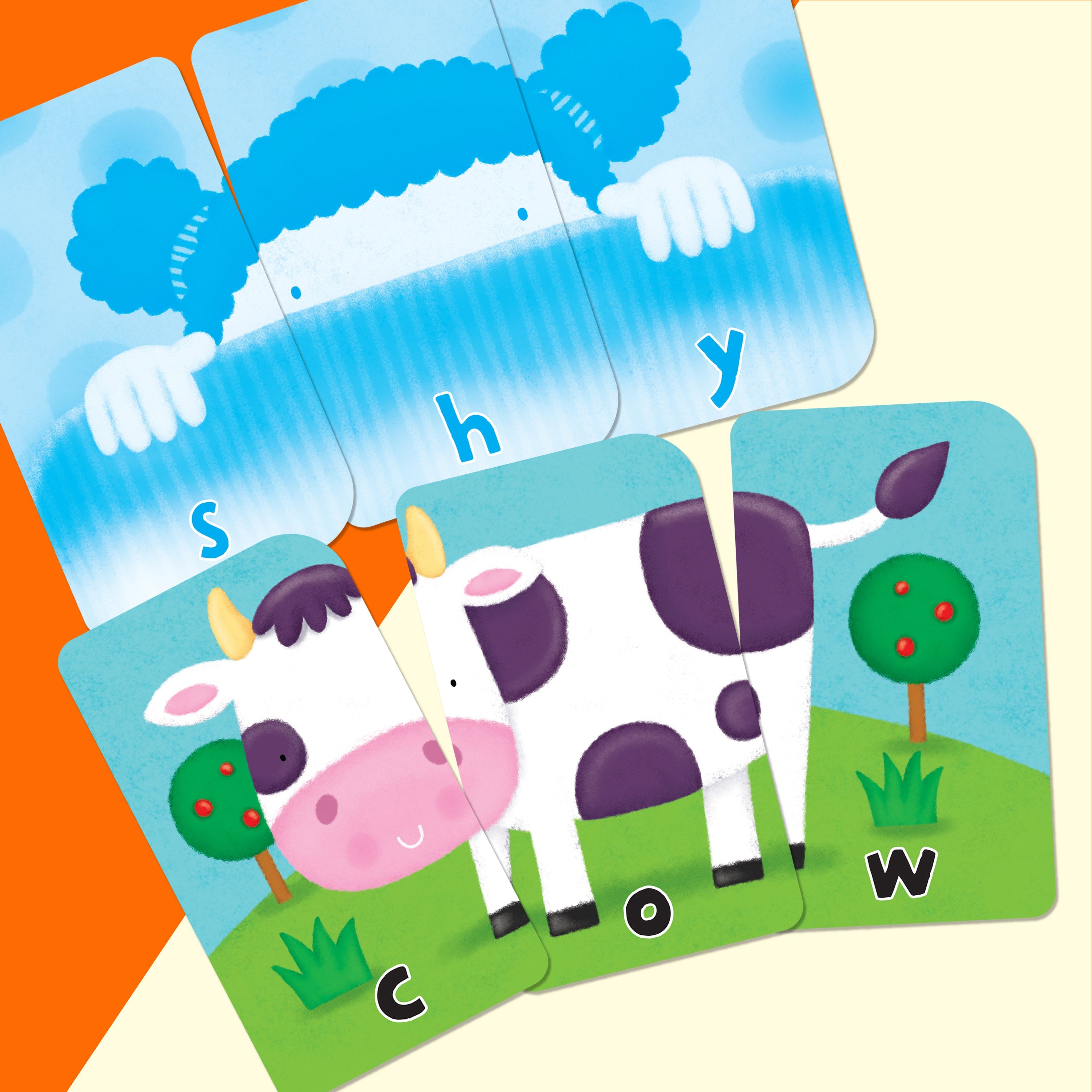 School Zone Flash Cards Three-Letter Words