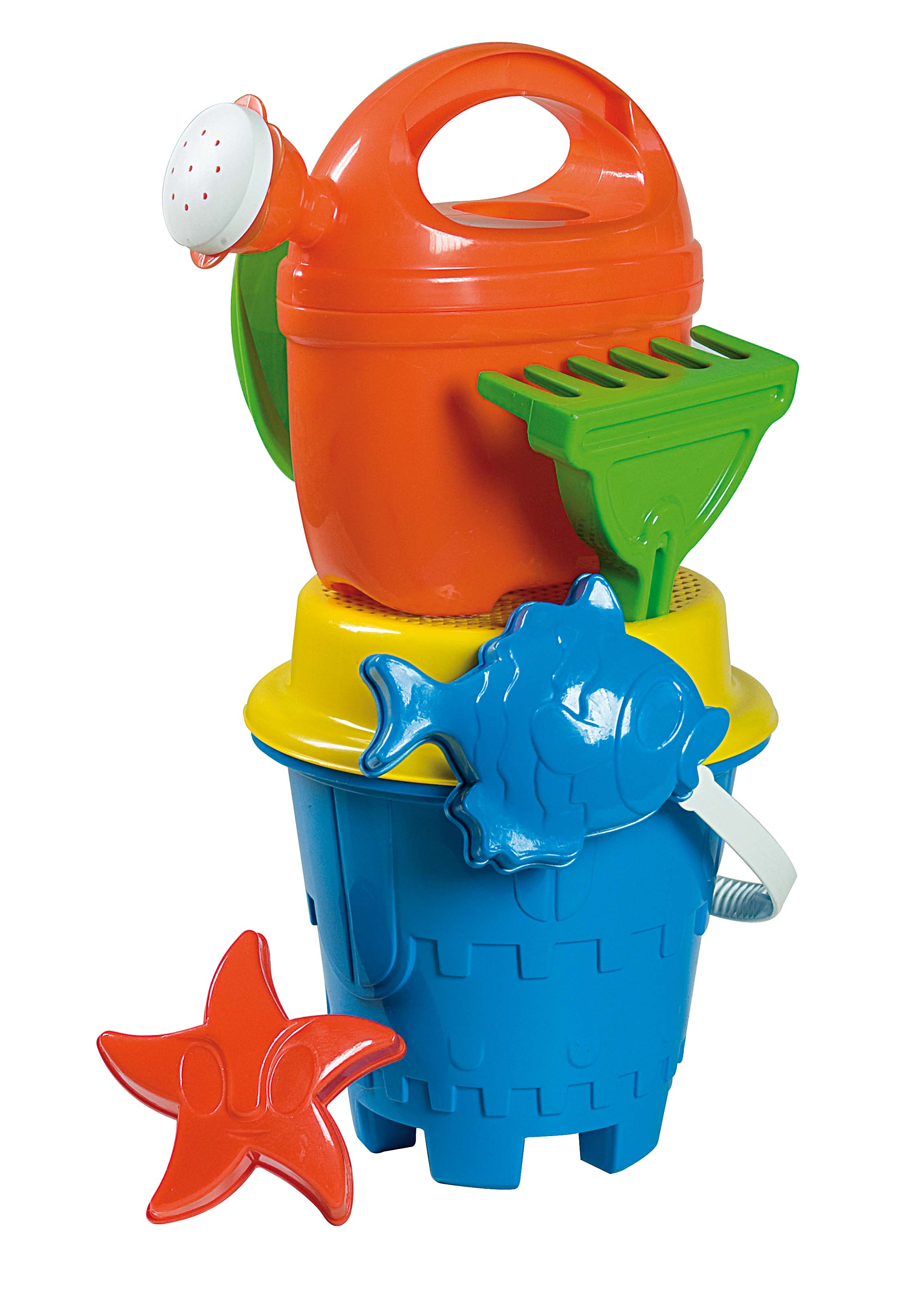 Summertime Castle Bucket Set Asst Colours bc